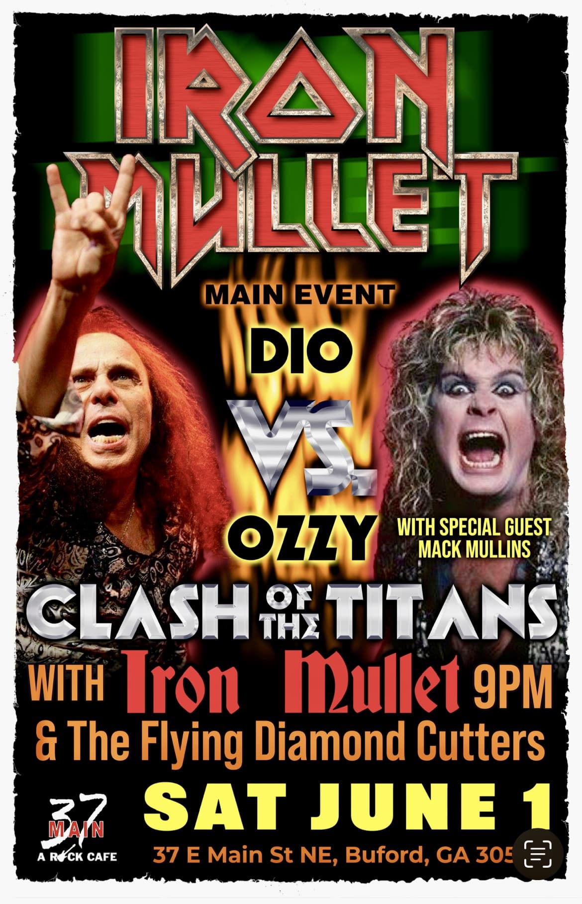 Ozzy vs. Dio and more with Iron Mullet & The ... | 06/01/2024 9:00 PM ...