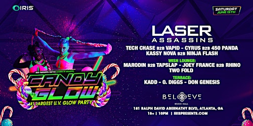 Candy Glow The #1 Largest Glow Party W/ Laser Assassins | Creative Loafing
