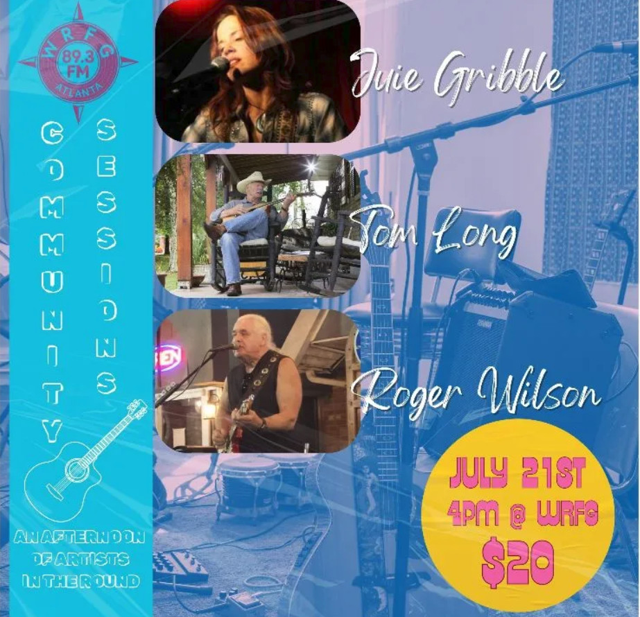 WRFG Community Sessions 5: Julie Gribble, Tom... | 07/21/2024 4:00 PM ...