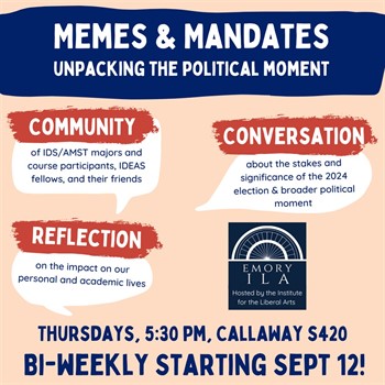 Memes & Mandates: Unpacking the Political Mom... | 09/26/2024 5:30 PM ...
