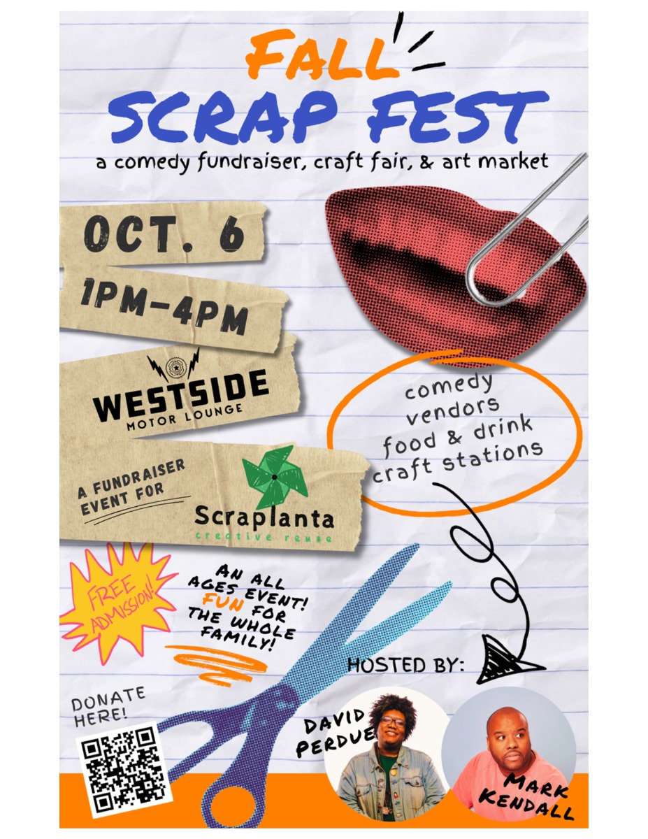 Get Ready for ScrapFest | 10/06/2024 1:00 PM | Creative Loafing
