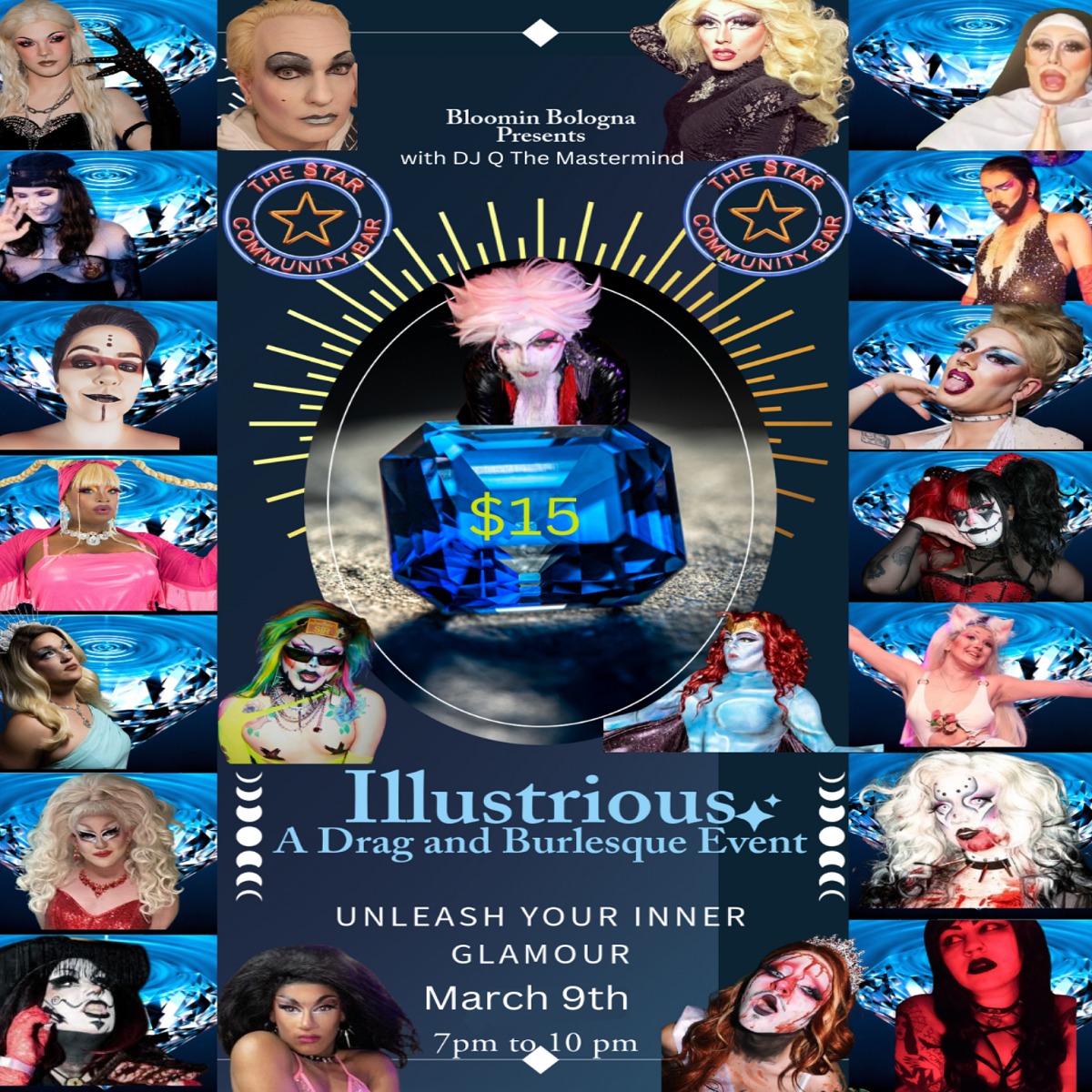 Illustrious! A Drag and Burlesque Event | 03/09/2025 7:00 PM | Creative Loafing