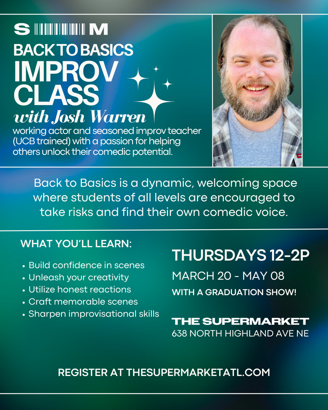 Improv: Back to Basics with Josh Warren | 03/20/2025 1:00 PM | Creative ...