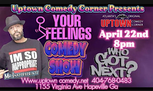 Inappropriate Nights Hosted By Mr. Inappropri... | 04/22/2025 8:00 PM ...