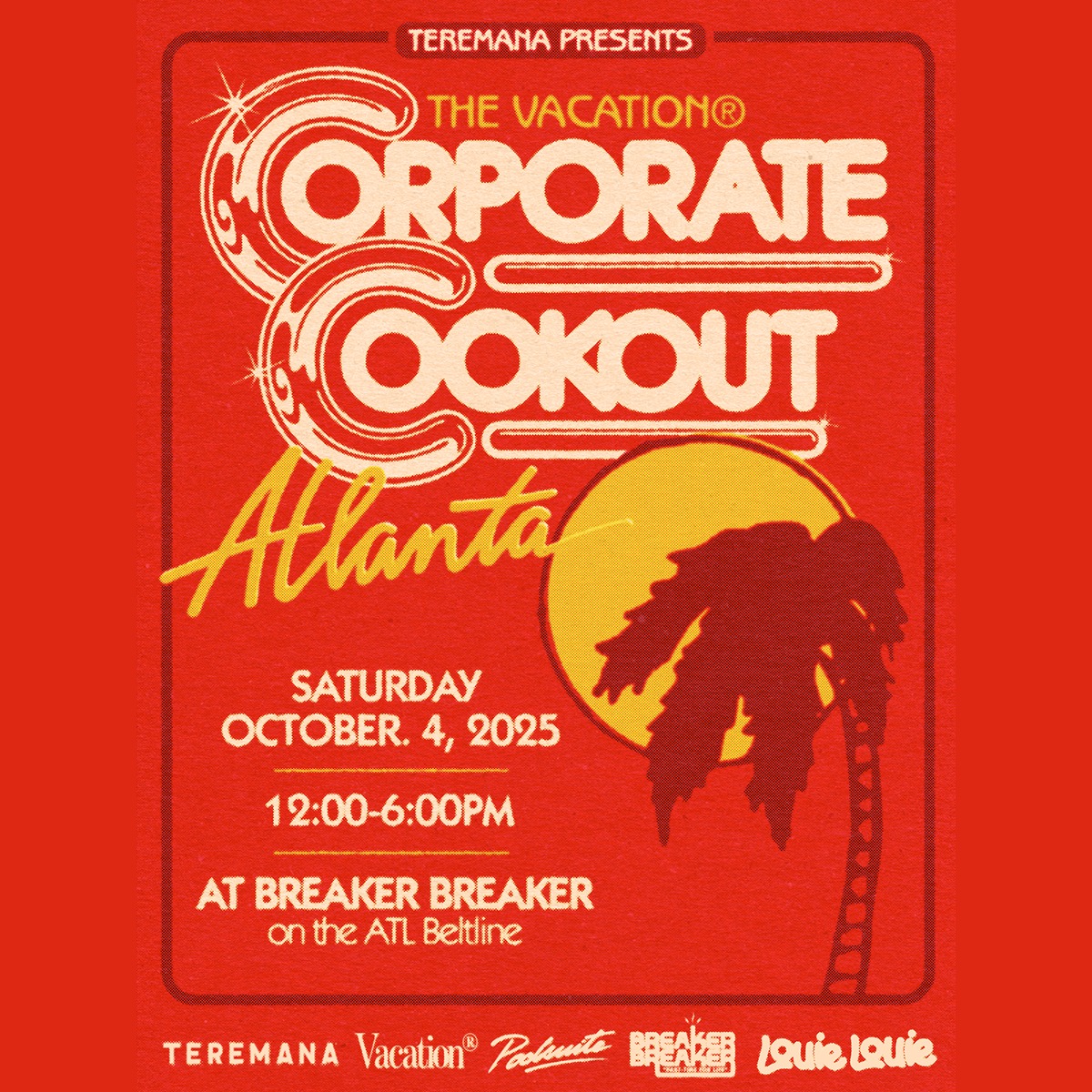 The Vacation® Corporate Cookout Atlanta | 10/04/2025 12:00 PM ...