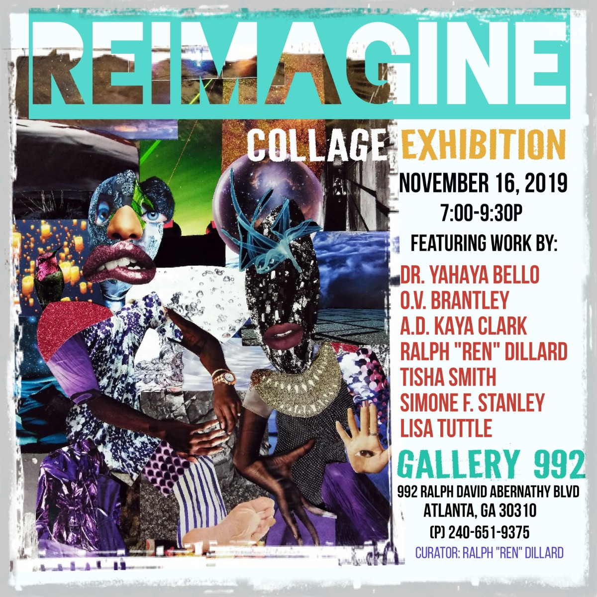 REIMAGINE COLLAGE EXHIBITION | Creative Loafing