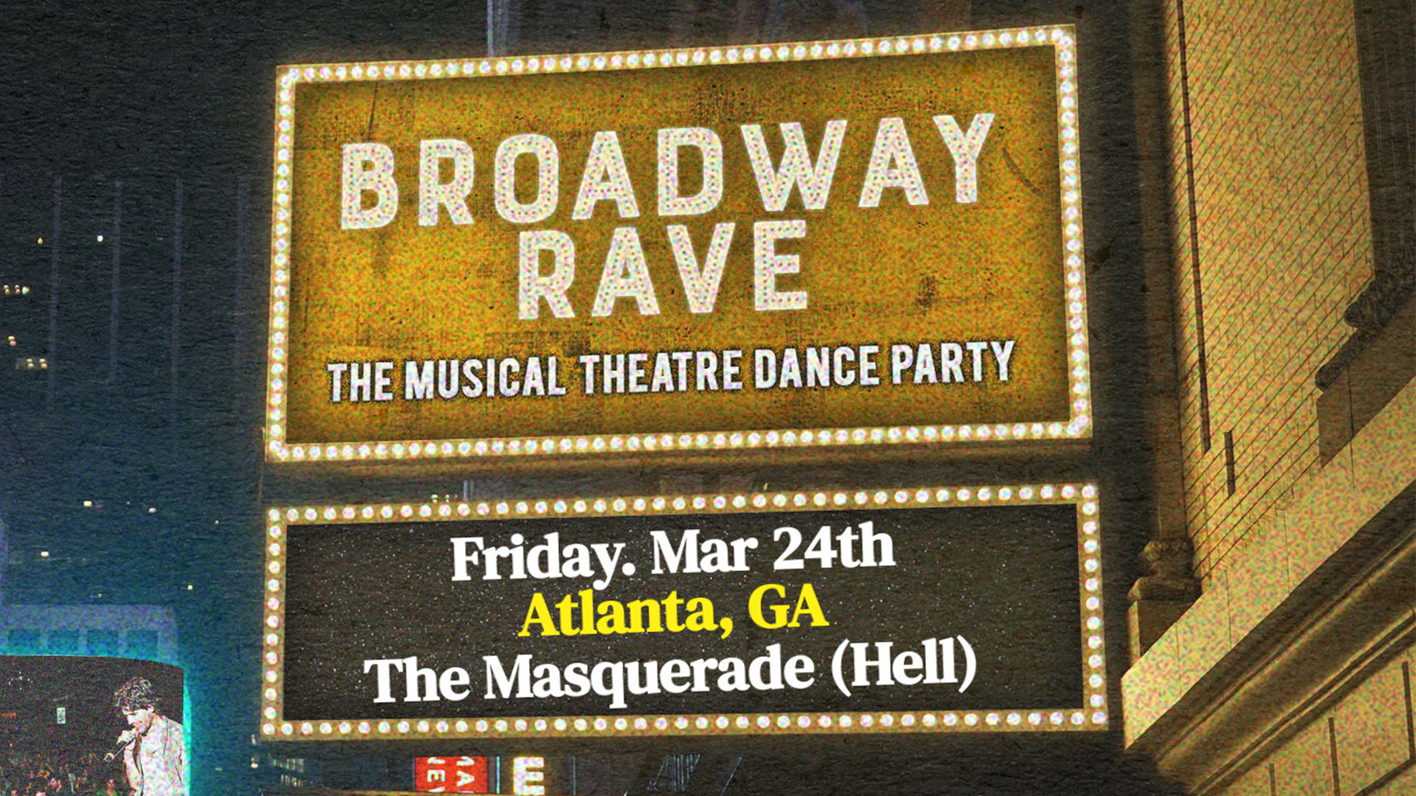 Broadway Rave: A Dance Party Celebrating The Music Of Broadway ...