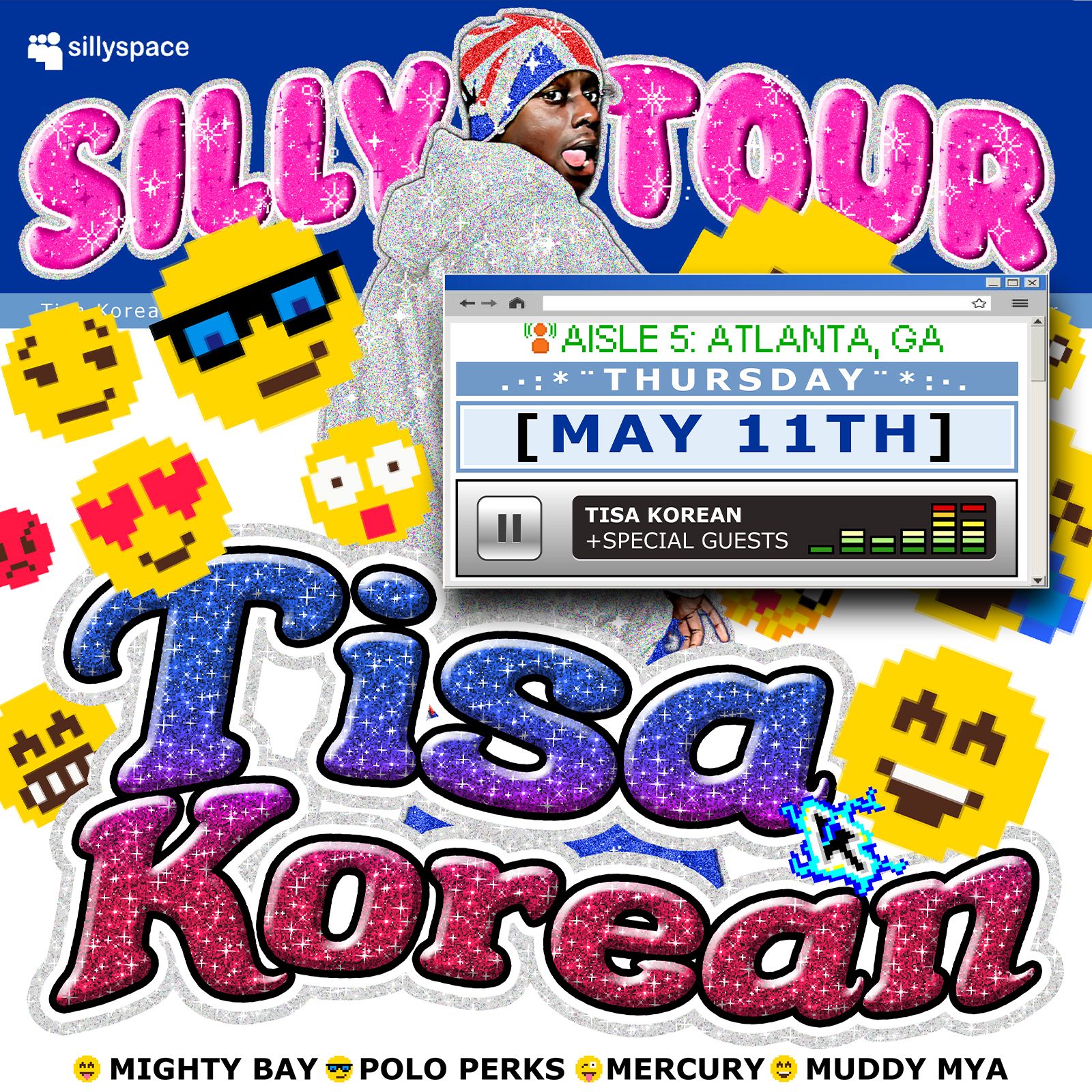 Tisakorean, The Silly Tour | 05/11/2023 9:00 PM | Creative Loafing