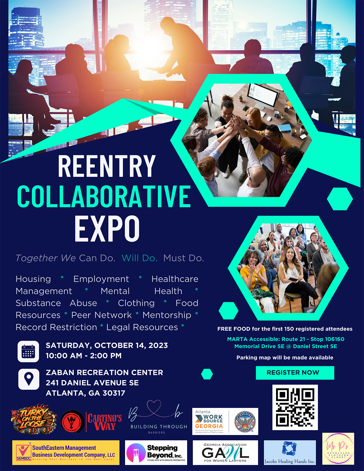 Reentry Collaborative Expo | 10/14/2023 10:00 AM | Creative Loafing