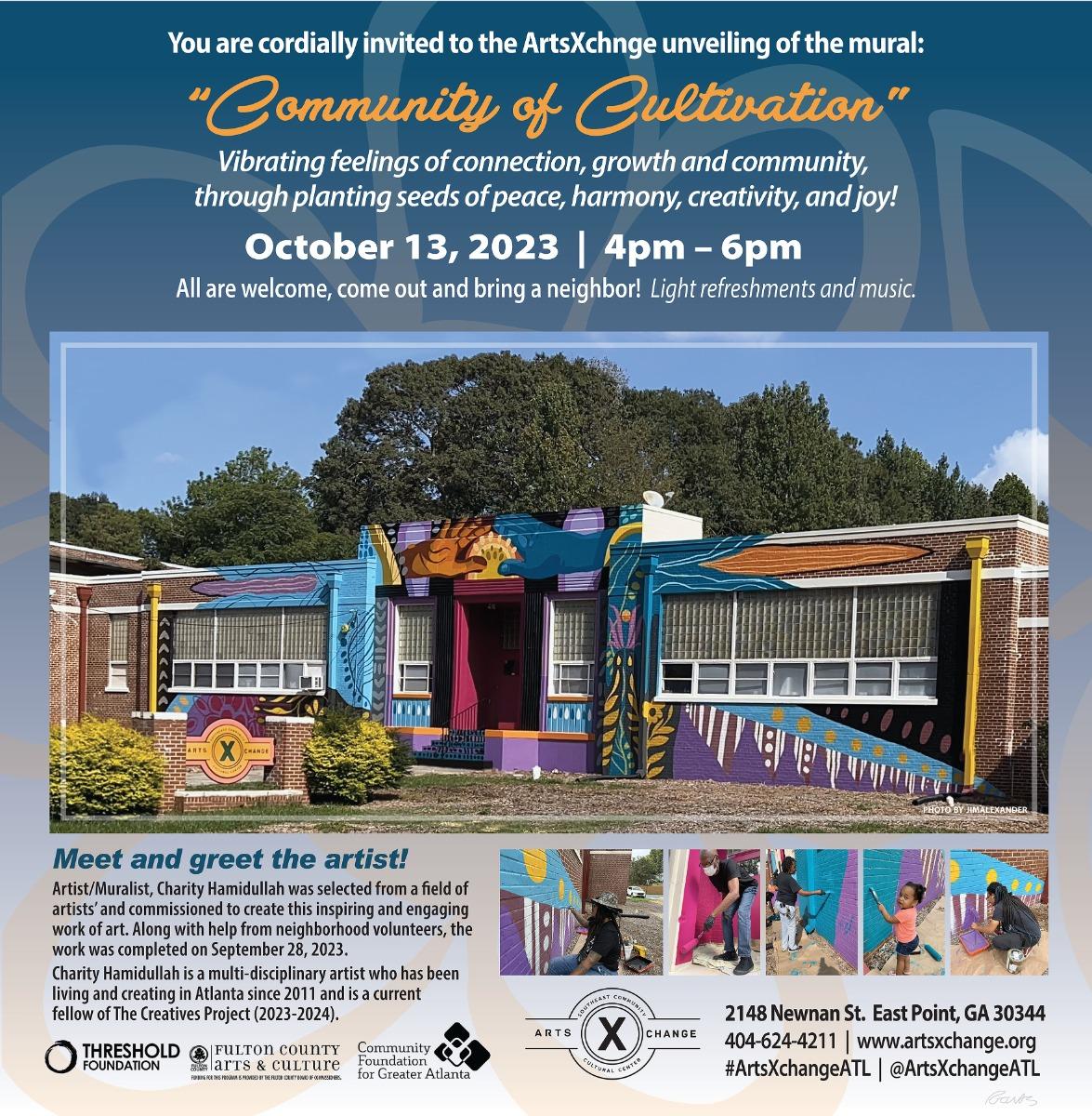 Mural Dedication and Reception | 10/13/2023 4:00 PM | Creative Loafing