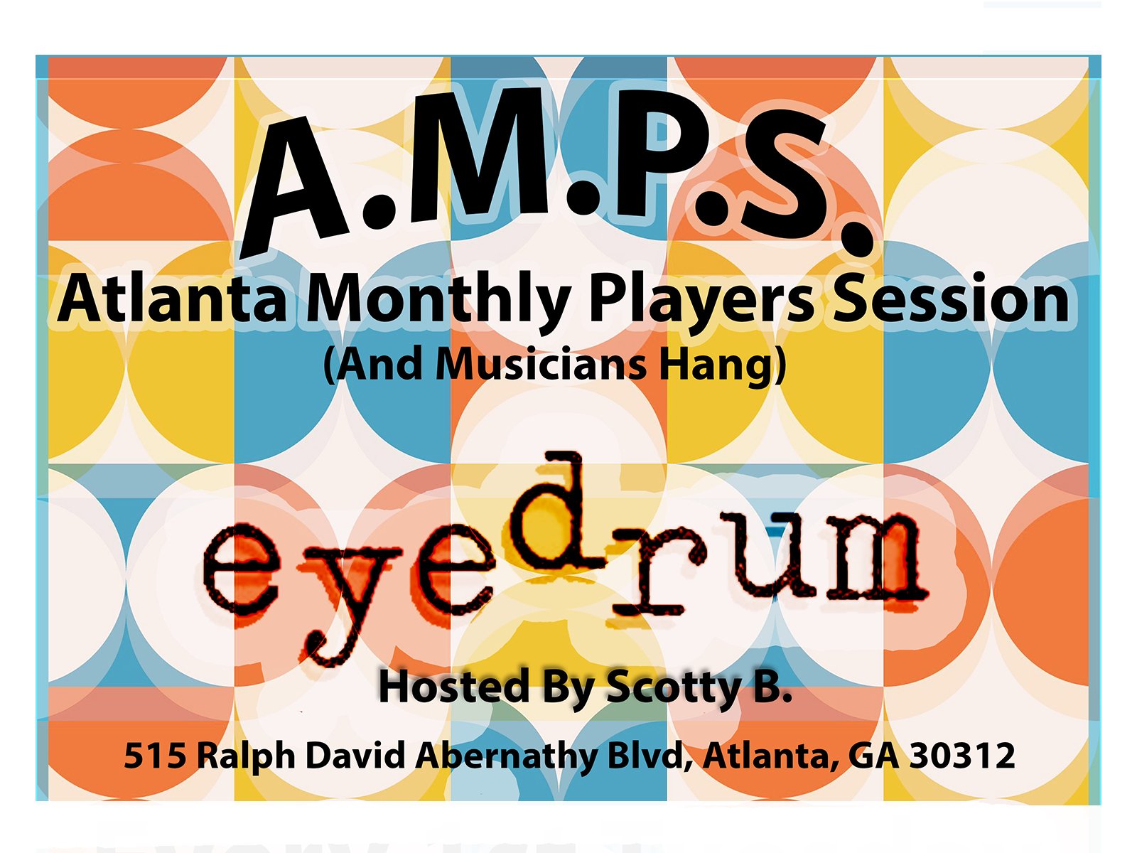 Atlanta Monthly Players Sessions | 11/07/2023 8:00 PM | Creative Loafing