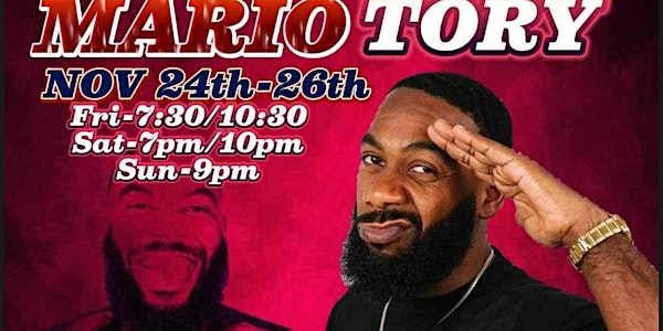 Comedian Mario Tory Performing Live At Uptown, Thanksgiving Weekend ...