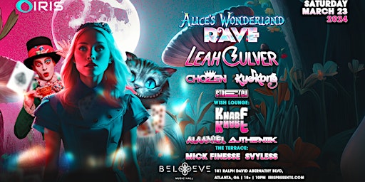 Iris Presents: Alice'S Wonderland Rave | 03/23/2024 10:00 PM | Creative ...